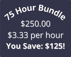 75 Hour Course Bundle
